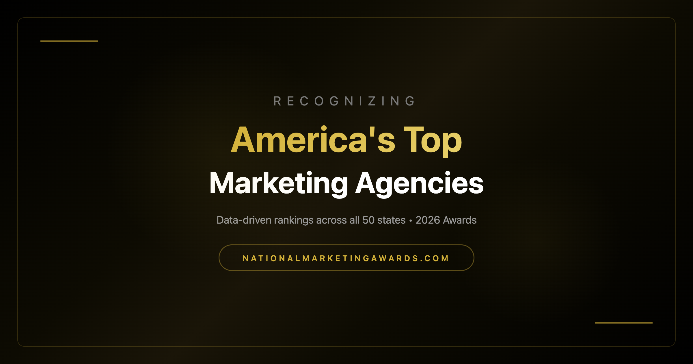 Top Marketing Agencies in Arizona | 2026 National Marketing Awards ...